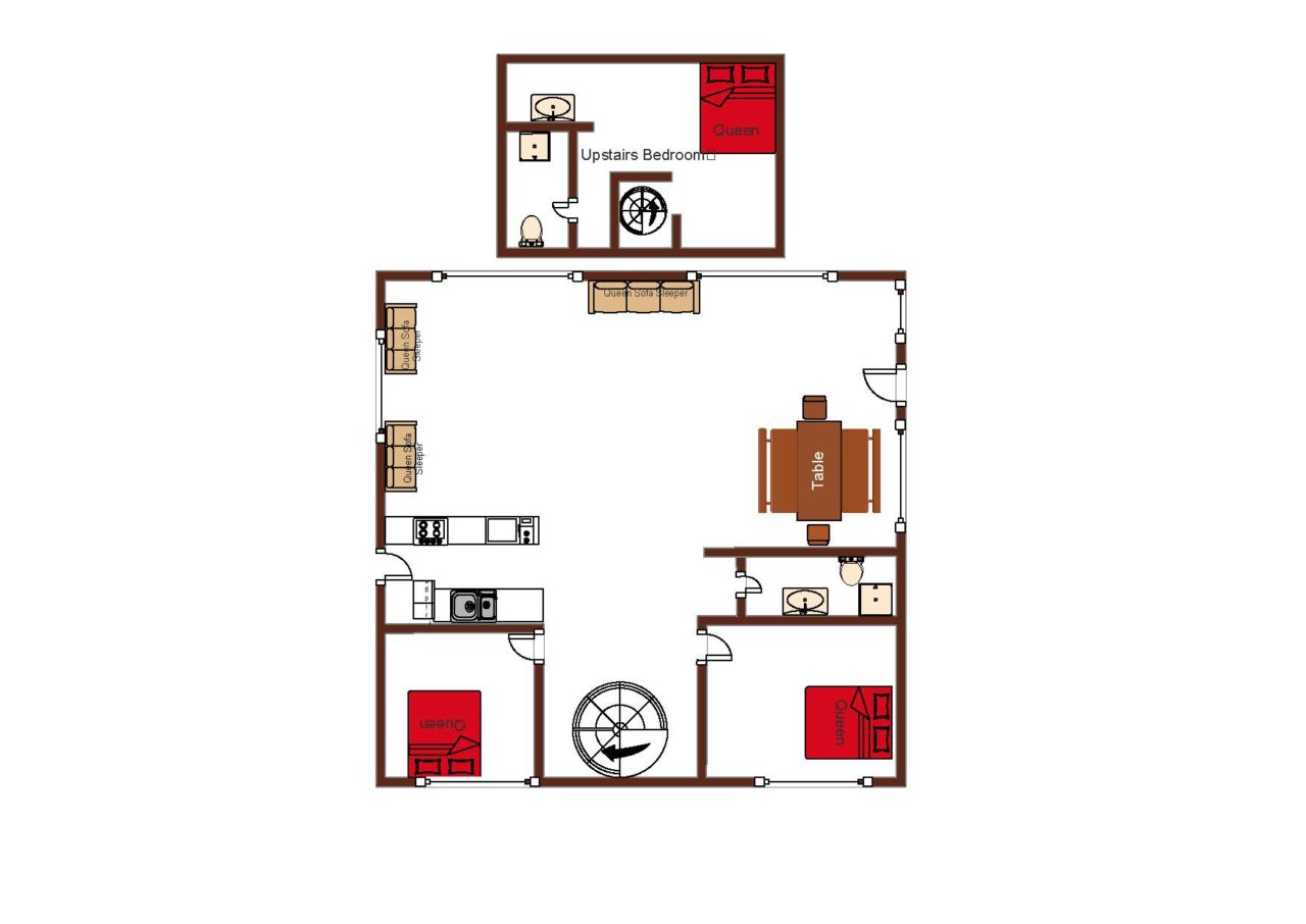 A-Frame Lodging - Bass Resort